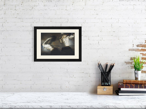 Steve Huston Limited Edition Print | Ghost Boxers #1 - Steve Huston Art